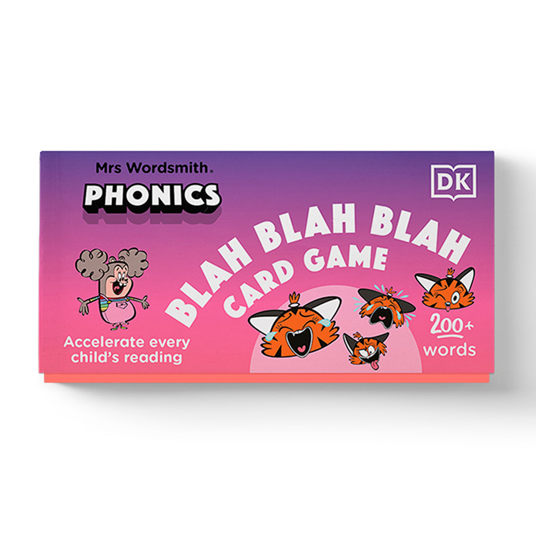 Blah Blah Blah Phonics Card Game - helps kids to learn to read - Mrs ...