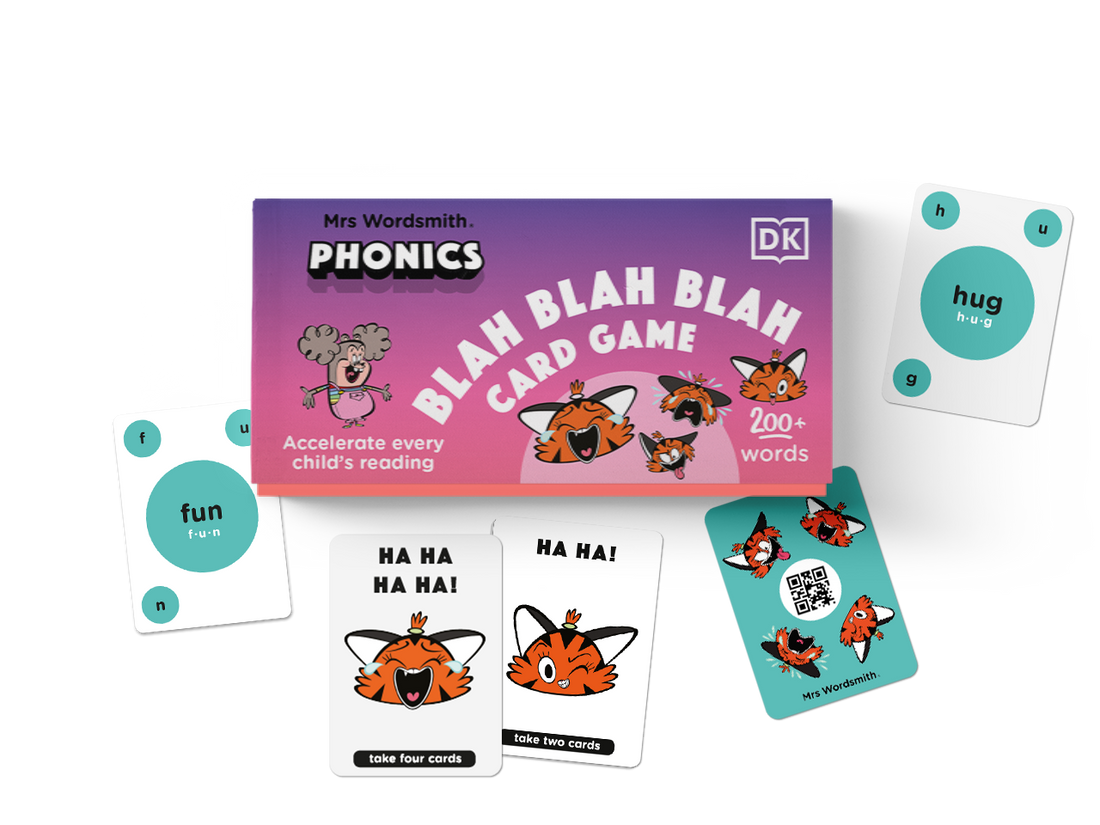 Blah Phonics Card Game: Fun Learning for Kids