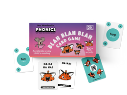 Blah Phonics Card Game: Fun Learning for Kids Aged 3+
