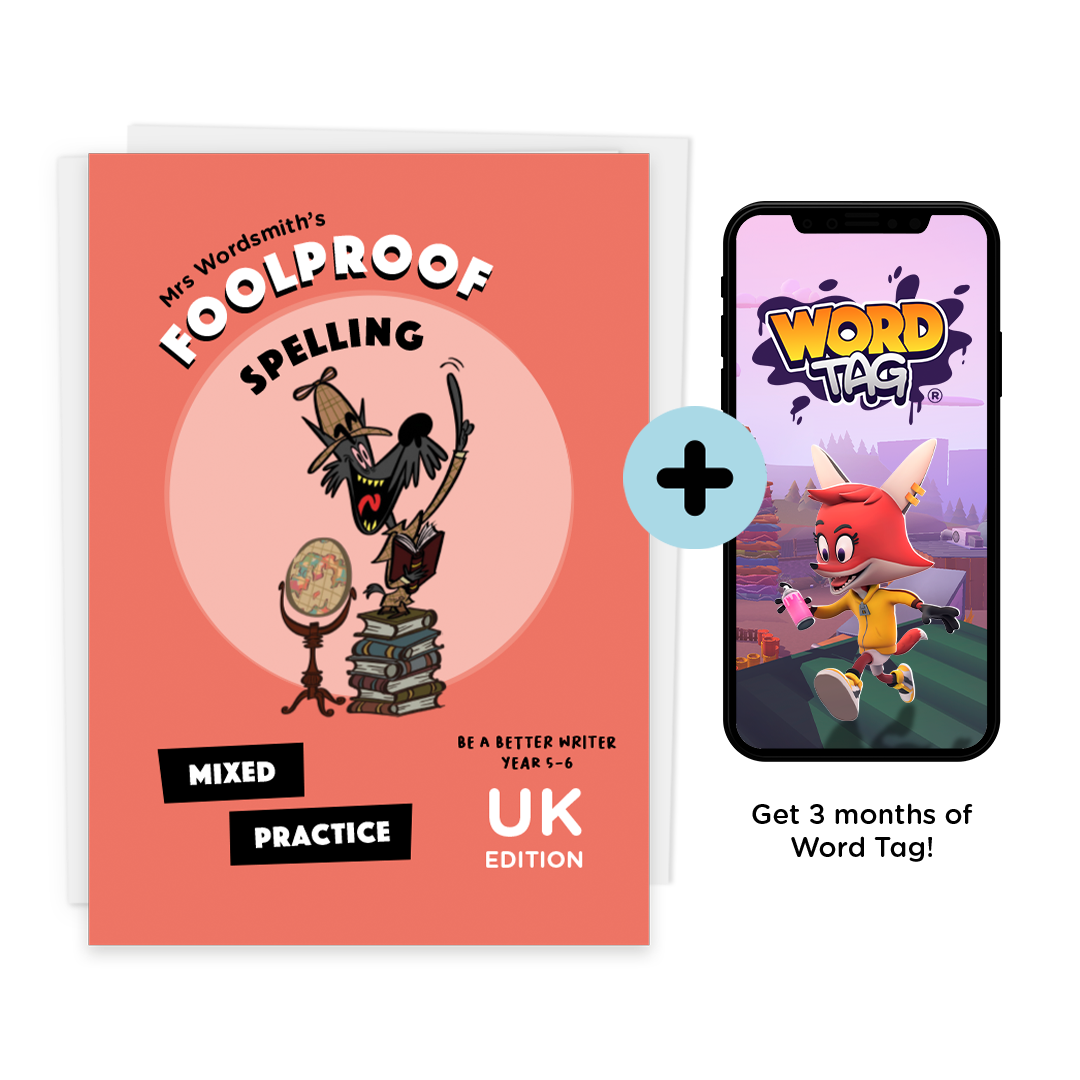 Spelling Worksheets and Workbooks - Mrs Wordsmith UK