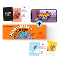 Storytellers Card Game with 300 word cards & 200 stories