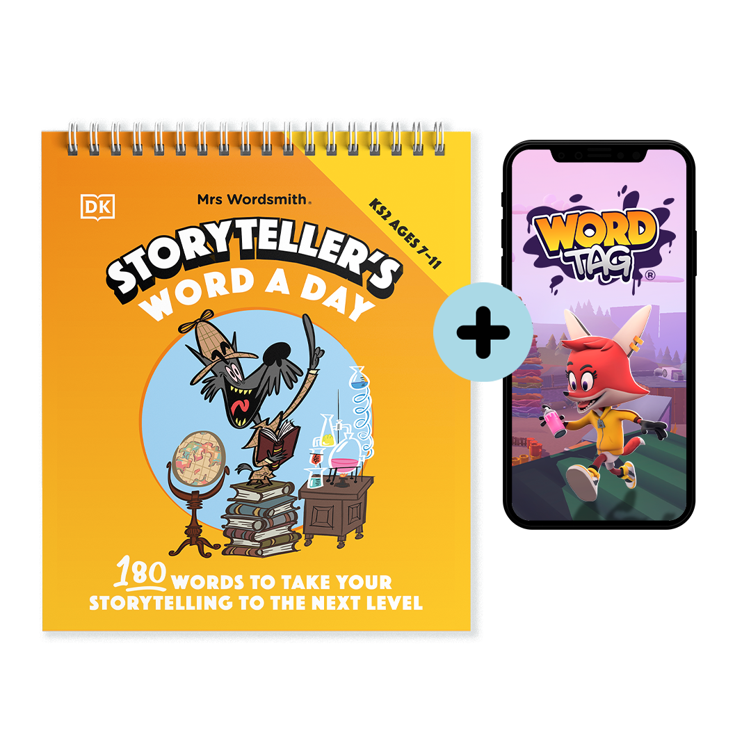 Storytellers Word a Day for kids boosts vocabulary