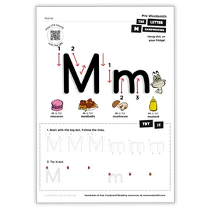 The letter M