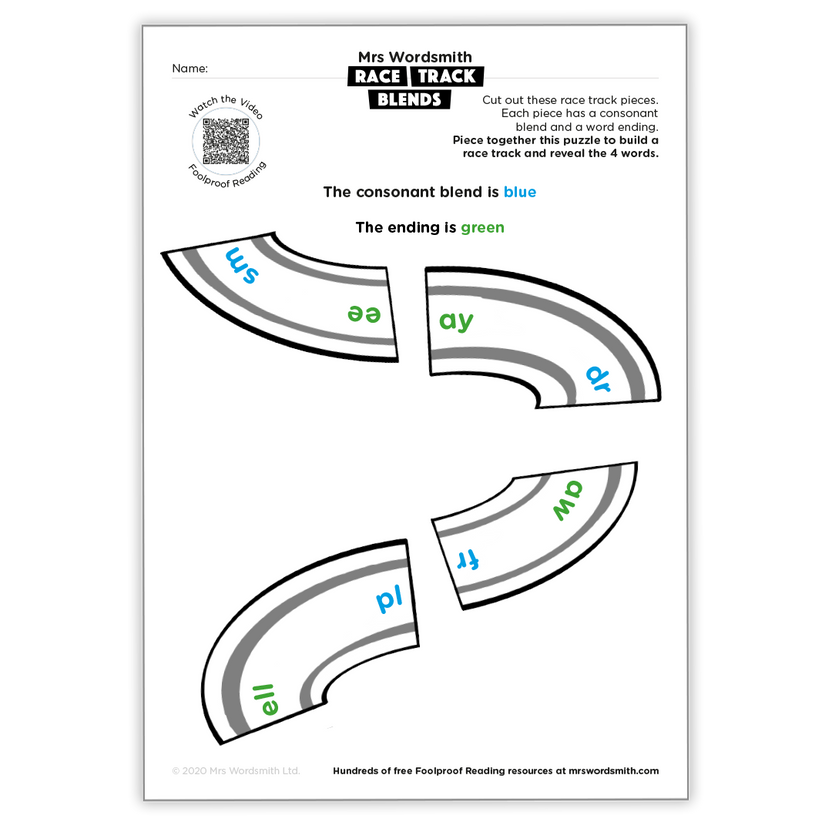 How to teach consonant blends