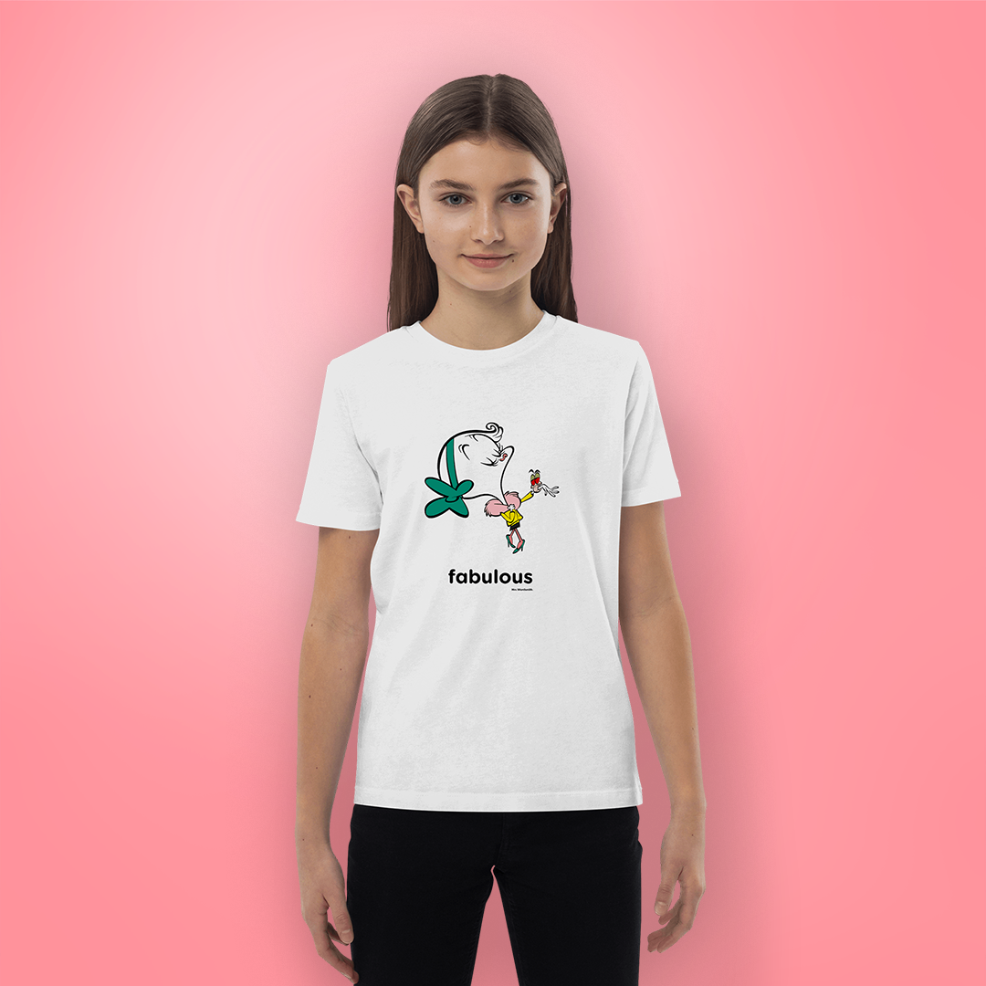 Fabulous kids t-shirt - Mrs Wordsmith UK