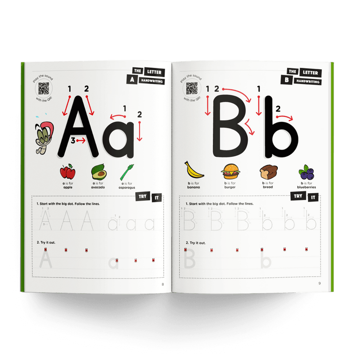 Reception English Worksheets and Workbooks Age 4-5