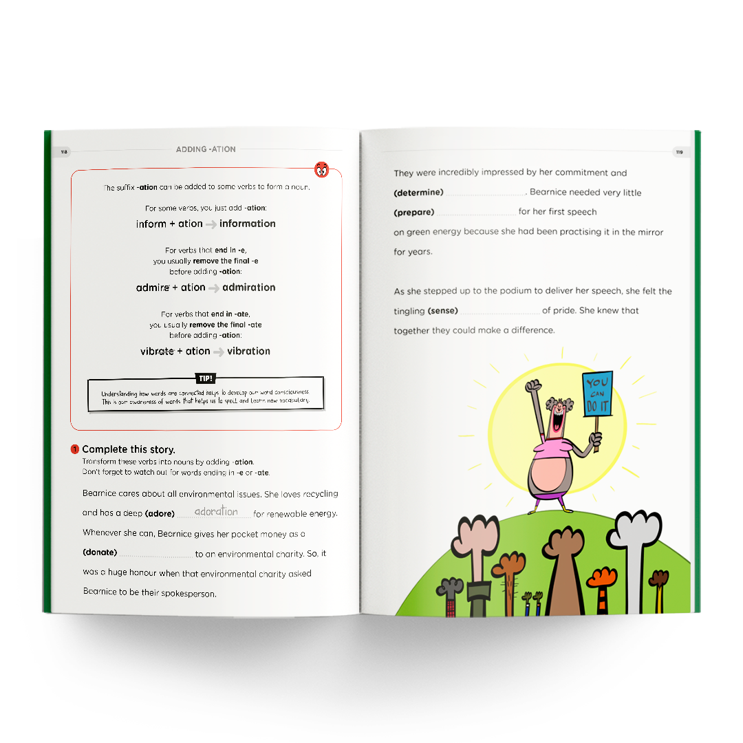 Fourth Grade English Humongous Workbook + 3 months free of Word Tag ...