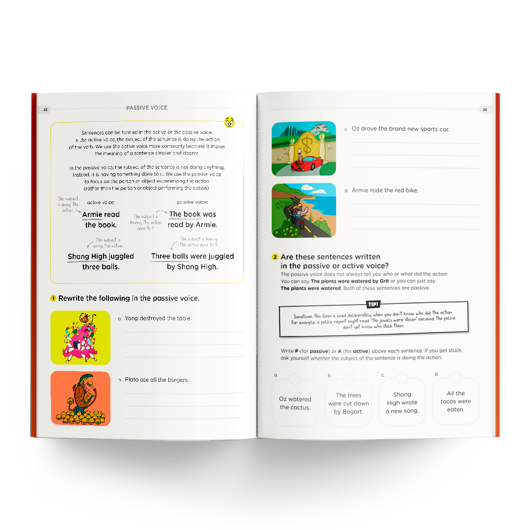 Sixth Grade English Monumental Workbook + 3 months free of Word Tag ...