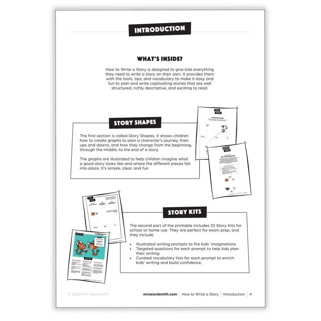3 Months Free of Word Tag Video Game for Story Writing