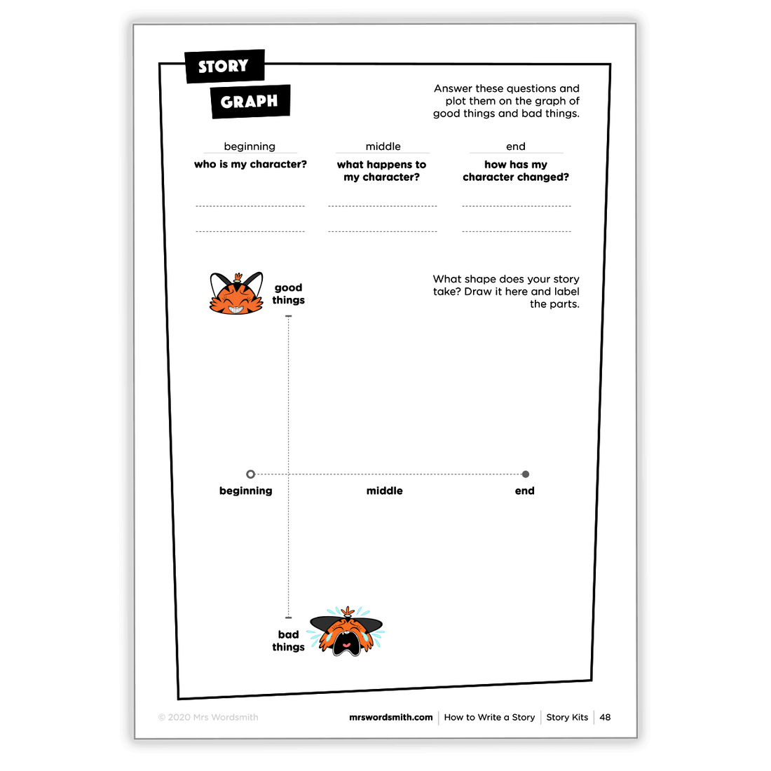 How to Write a Story Ages 10-12 + 3 months free of Word Tag ® Video Ga ...