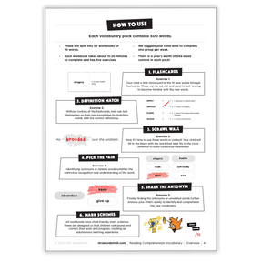 3 Months Free of Word Tag® Video Game with Vocabulary Set