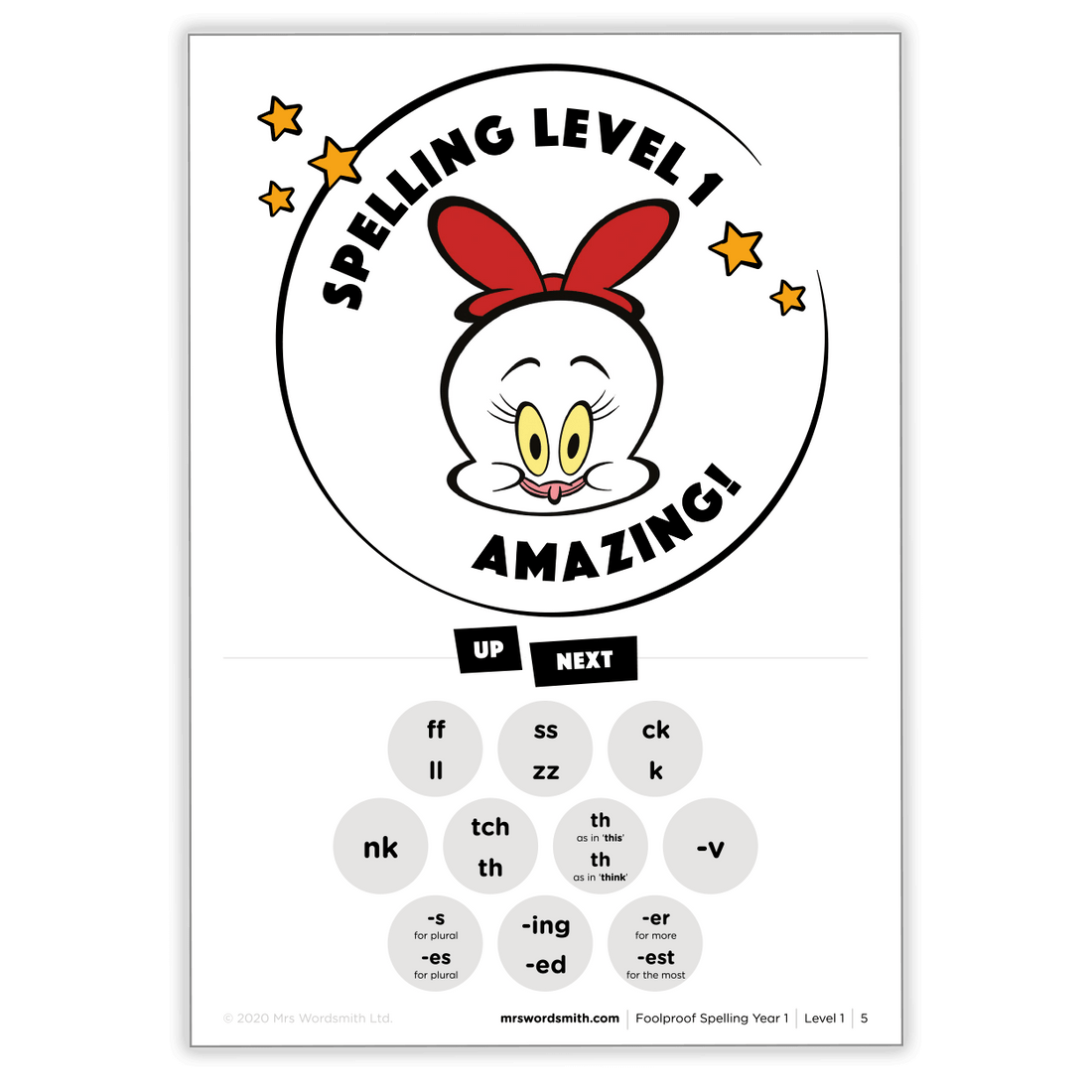 Spelling Targeted Practice Workbook for Grade 1 Students