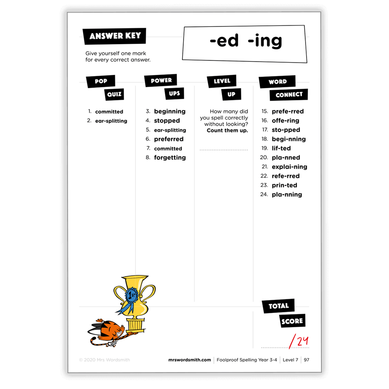 3 Months Free Word Tag Video Game with Spelling Practice